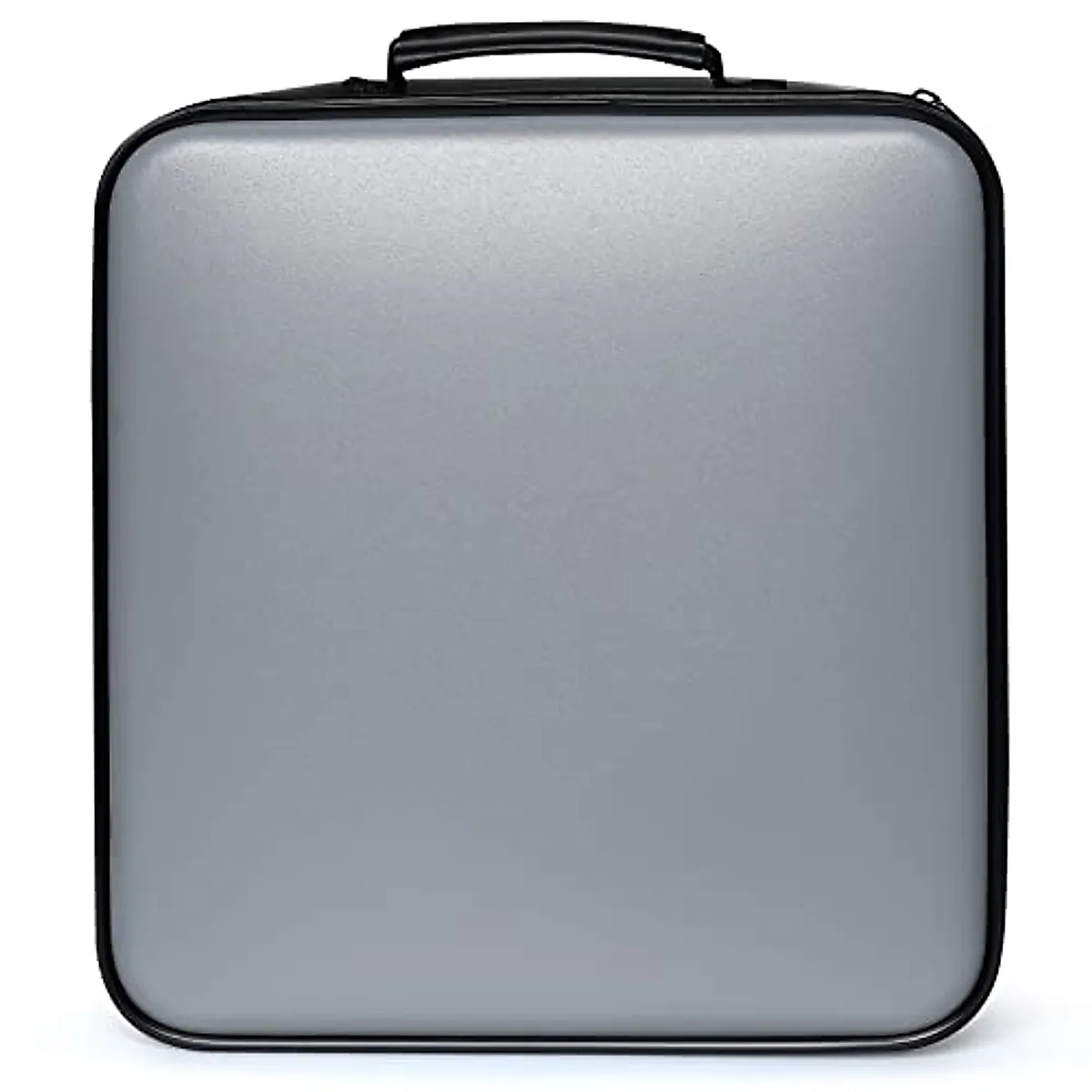 TIMCORR CD Case DVD Storage Case: 432 Capacity Hard Plastic DVD Case Holder Organizer Portable CD Wallet Binder Disc Holder Folder Blu Ray Album Sleeves for Car Home Travel | Audio Music (Grey)