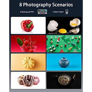 Light Box Photography, DUCLUS Portable Photo Studio Booth Box, 12" x 12" Professional Mini Shooting Tents with 112 LED Lights Dimmable, 6 Backdrops for Small Product: Jewelry, Miniature Models etc.