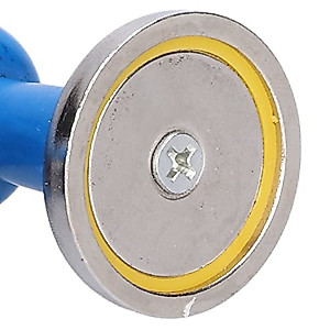 Magnetic Welding Support Clamp Blue Sturdy Strong Suction Convenient Operation Welding Magnet Head