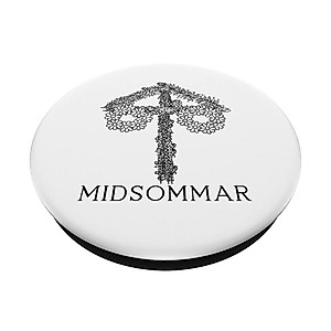 Midsummer Maypole Midsommar Festival Sweden Summer Solstice PopSockets Swappable PopGrip