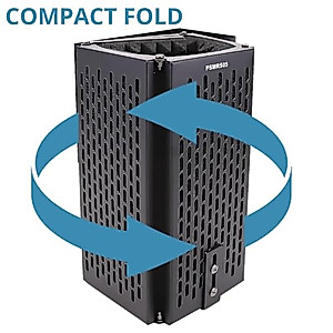 PyleUsa Microphone Isolation Shield, 5 Panel Acoustic Vocal Sound Dampening Noise Absorb Record Studio,1.6" Foam,Adjust Mic Depth,Removable Shock Mount, ⅝" Threaded,Podcast,Sing and Broadcast-1 set