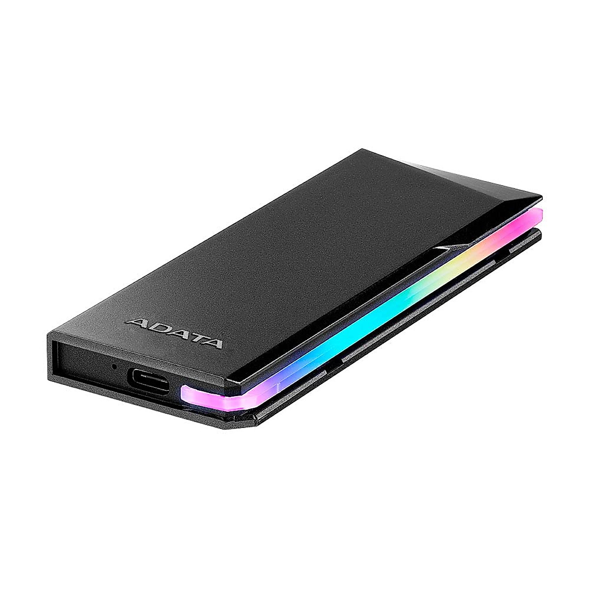 ADATA EC700G Aluminum USB 3 Gen 2 Type-C M.2 2280/2242/2230 PCIe/NVMe/SATA SSD External Portable Enclosure Case Adapter Tool-Less Design (AEC700GU32G2-CGY)
