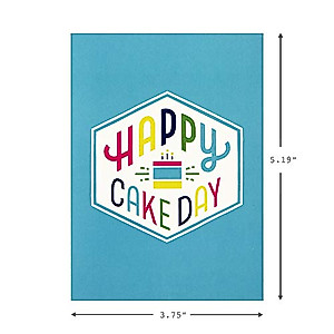 Hallmark Birthday Cards Assortment, Happy Cake Day (48 Cards with Envelopes)