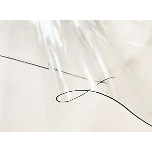 Plastex 40 Gauge Clear Vinyl, 10 Yards