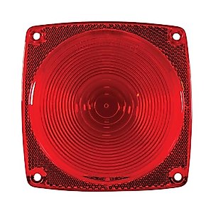 Blazer International B983 Stop / Tail / Turn Light Replacement Lens , Red