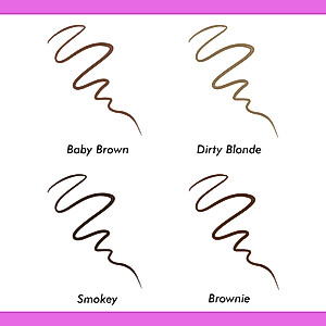 Lime Crime Bushy Brow Pen, Baby Brown (Cool Light Brown) - Thin Precision Eyebrow Pencils Define, Shape, Build, Fill In & Flick Up - Eyebrow Filler for Natural Looking Brows - Vegan & Cruelty-Free…