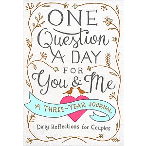One Question a Day for You & Me: A Three-Year Journal: Daily Reflections for Couples