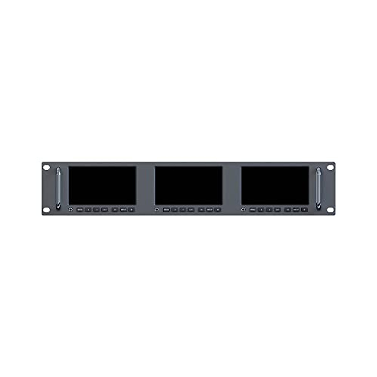 LILLIPUT RM-503S 3 X 5 inch Full HD 2RU Rack Mount Monitor 1920x1080 HDMI 2.0, 3G-SDI Input and Output with Waveform and Vector Functions