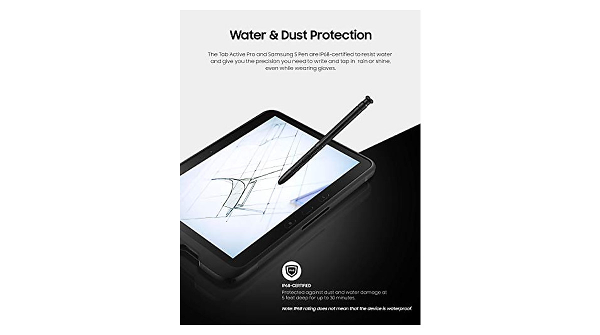 Samsung Galaxy Tab Active Pro Rugged 10.1" LTE Tablet - Durable & Secure