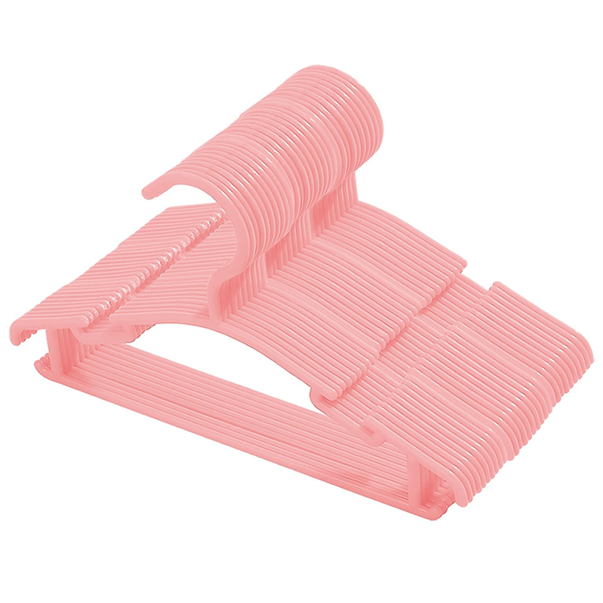 30 Pack Pink Baby Nursery Closet Hangers,Non-Slip Laundry Infant Pant Hanger for Newborn Clothes Gift,Ultra-Thin Child Coat Hanger for Girl Boy Toddler Kid