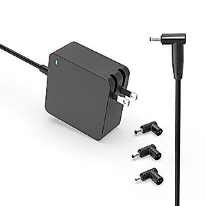 Charger for Asus Laptop, Vivobook, Zenbook, (Safety Certified by UL), Round Power Connector, 65W, 45W, 33W