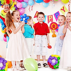 Long Balloons Premium 260 Twisting Balloons Animals Magic Balloons for Birthday Kids Wedding Party Supply 100pcs (Color)