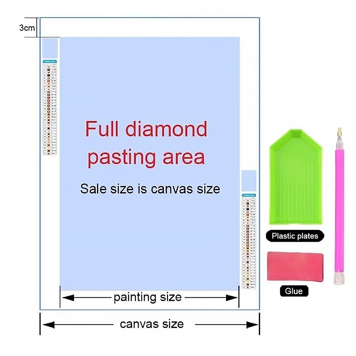 Diamond Painting Kits for Adults,Large 5D DIY Cute Panda Diamond Art Kits Beginners Full Round/Square Diamond Painting Rhinestone Embroidery Cross Stitch Gem Art for Home Decor Gift 60x120cm/24x48in