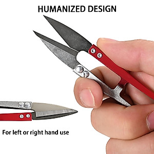 UCEC Sewing Scissors Zhang xiaoquan® Scissors Cutter Mini Scissors Snips Trimming Nipper, 12 Pack Embroidery Scissors Curved Thread Scissors for Stitch, DIY Supplies