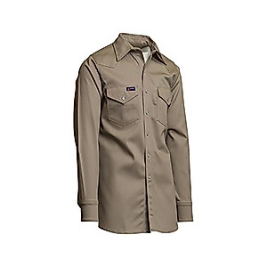 Lapco FR INKWS-17 L Flame Resistant Welder's Shirts