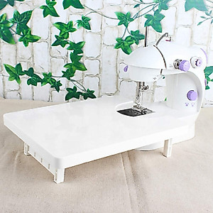 Maxmartt Mini Sewing Machine Plastic Extension Table Board 10.1 X 8.2inch Household DIY Craft Accessories