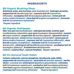 Essential Oxygen Pristine Protocol A 3-Step System (1. Rinse 2. Brush 3. Polish) for Your Best Smile Ever, 3 Count, Combo Pack