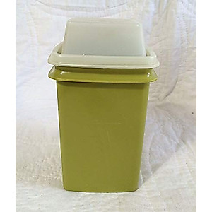 Tupperware Small Square Pick a Deli Pickle or Olive Keeper Container, Green