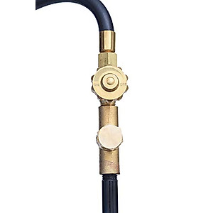 Flame King Propane Torch Kit Heavy Duty Weed Burner, 500,000 BTU with Flint Striker, with 10-ft Hose Regulator Assembly