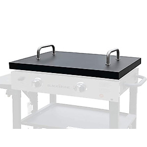 Outspark Griddle Grill Hard Cover Lid for 28-inch Blackstone Griddle,28" Waterproof Griddle Hood with Handle for Blackstone 5003 Accessories,Black