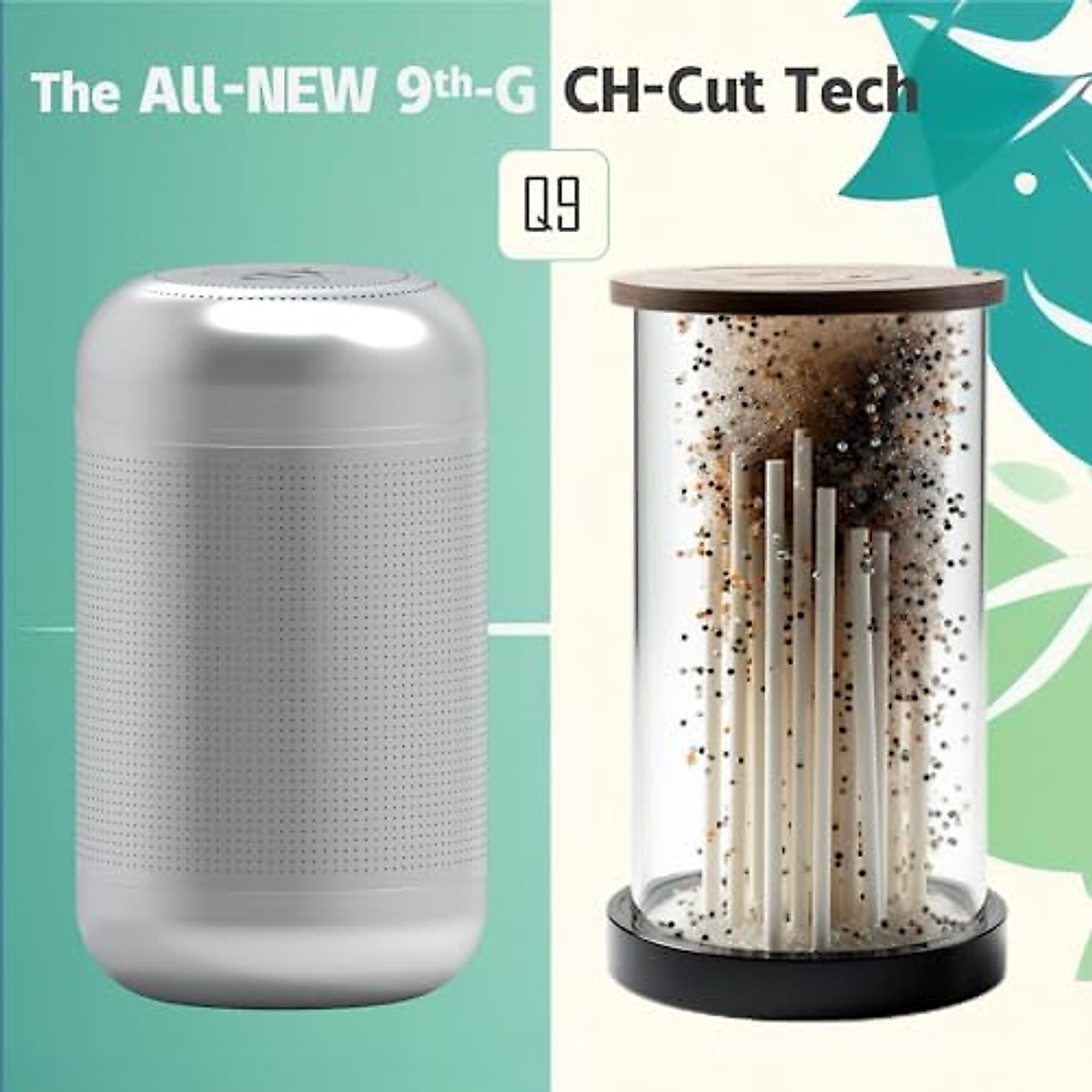 Magic Capsule-2024 NEW Upgrade-Refrigerator Deodorizer, Lasts for 10 Years, Odor Eliminator, Fridge Deodorizer, Beats Baking Soda and Bamboo Charcoal Air Purifying Bags