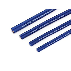 KnuKonceptz KRD12BL-25 Kord Kable 12 Gauge Copper Speaker Wire, 25-Feet (Blue)