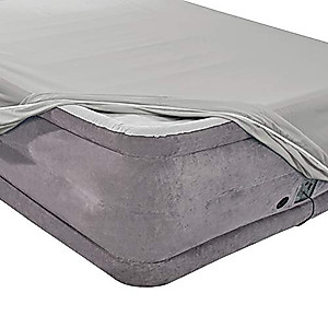 Nestl Extra Deep Pocket King Fitted Sheet, Light Grey Fitted Sheet King Size, 1800 Microfiber King Fitted Sheet Only, Soft King Bed Fitted Sheet Fits up to 24 Inch Mattress - King Size Fitted Sheets