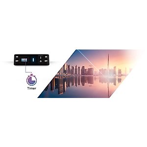 Hardwire Kit UltraDash HW1-A Single I-Shape Cable, Low-Voltage Power Protection & Timer Function, Mini USB Connector Acc & Permanent for Dash Cam Including ATM Mini Micro2 ATO/C LP-Mini Fuse Type