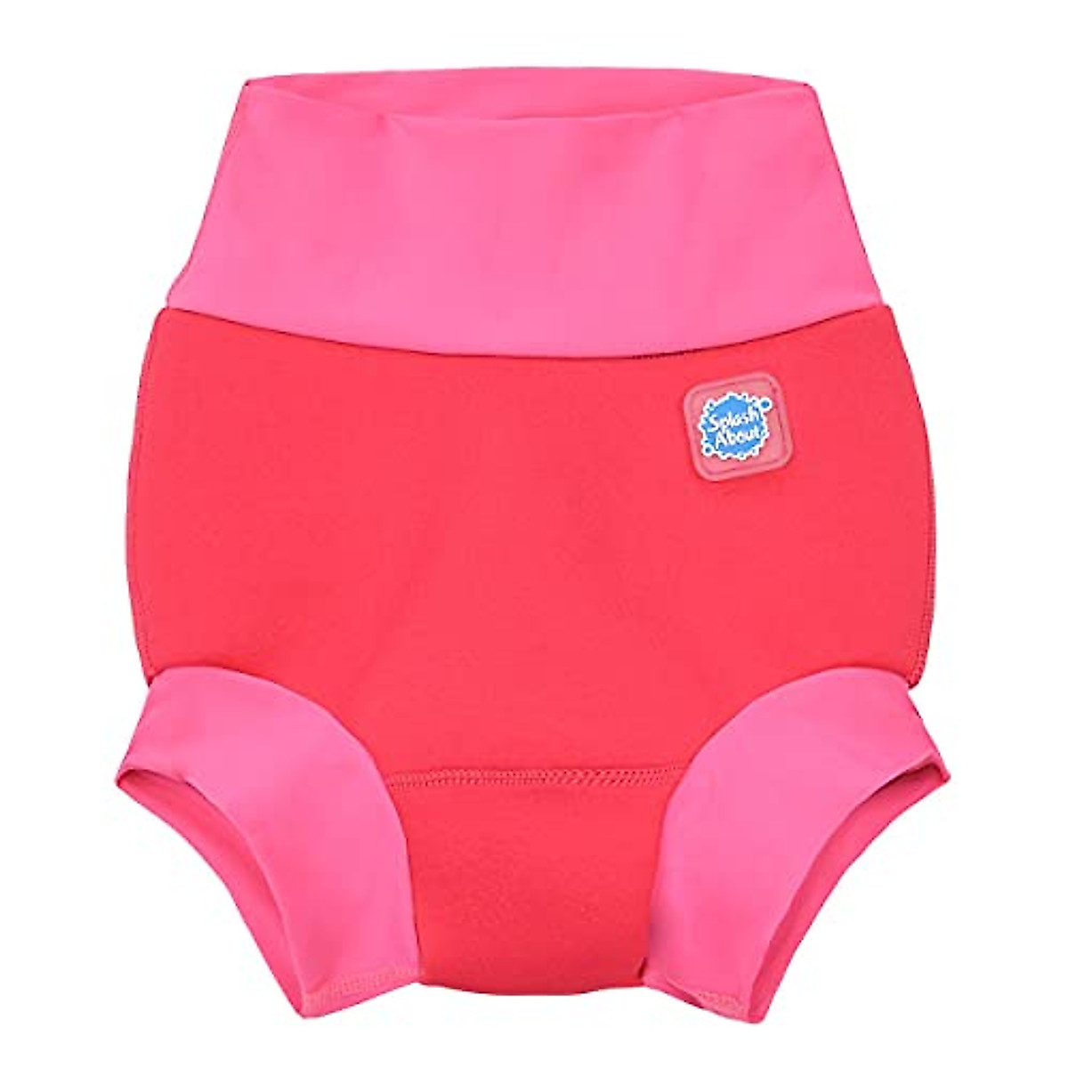 Splash About Happy Nappy Swim Diaper, Pink Geranium,12-24 Months