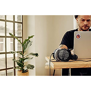 beyerdynamic DT 990 Pro 250 Ohm Open-Back Studio Mixing Headphones Bundle -Includes- Soft Case, Headphone Splitter, and More