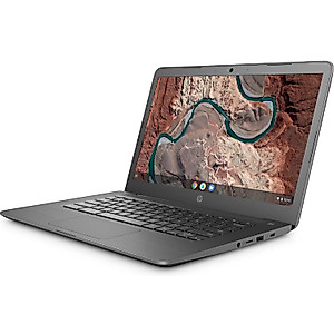 HP Newest 14inch Chromebook AMD Dual-Core A4-9120C Processor, 4GB DDR4 Memory, 32GB eMMC Storage, AMD Radeon R4 Graphics, Chrome OS-Gray(Renewed)