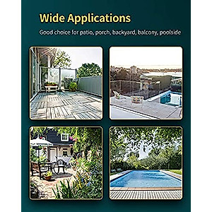 FDW 4 Pieces Patio Sectional Sofa Rattan Chair Outdoor Backyard Porch Poolside Balcony Garden Furniture with Coffee Table, Brown