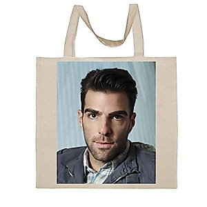 FC Carino Zachary Quinto - A Nice Graphic Cotton Canvas Tote Bag FCA #FCAG323979