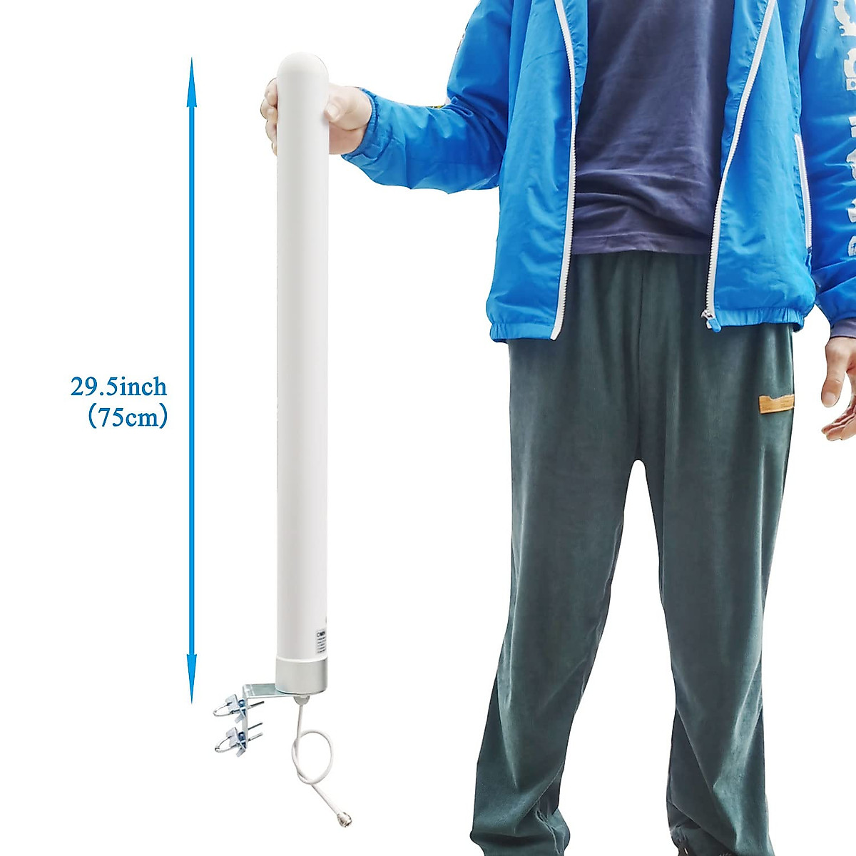 SignalPlus Omni Directional Cellular Cell Phone Antenna Outdoor 4G LTE Antennas for Cell Phone Booster/WiFi 4G LTE Router Support All USA/Canada Carriers T-Mobile