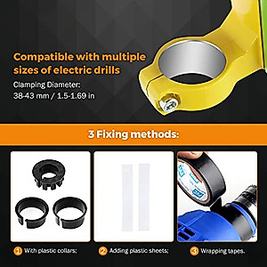 BEAMNOVA Drill Press Stand for Hand Drill Benchtop Industrial Kit Tool Holder 90 Degree Clamp Workbench Repair Tool