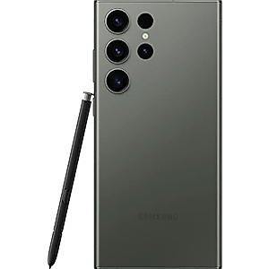 SAMSUNG Galaxy S23 Ultra 5G S9180 Dual 512GB 12GB RAM, 200 MP Camera, Factory Unlocked, NGP Wireless Charger Included– Green
