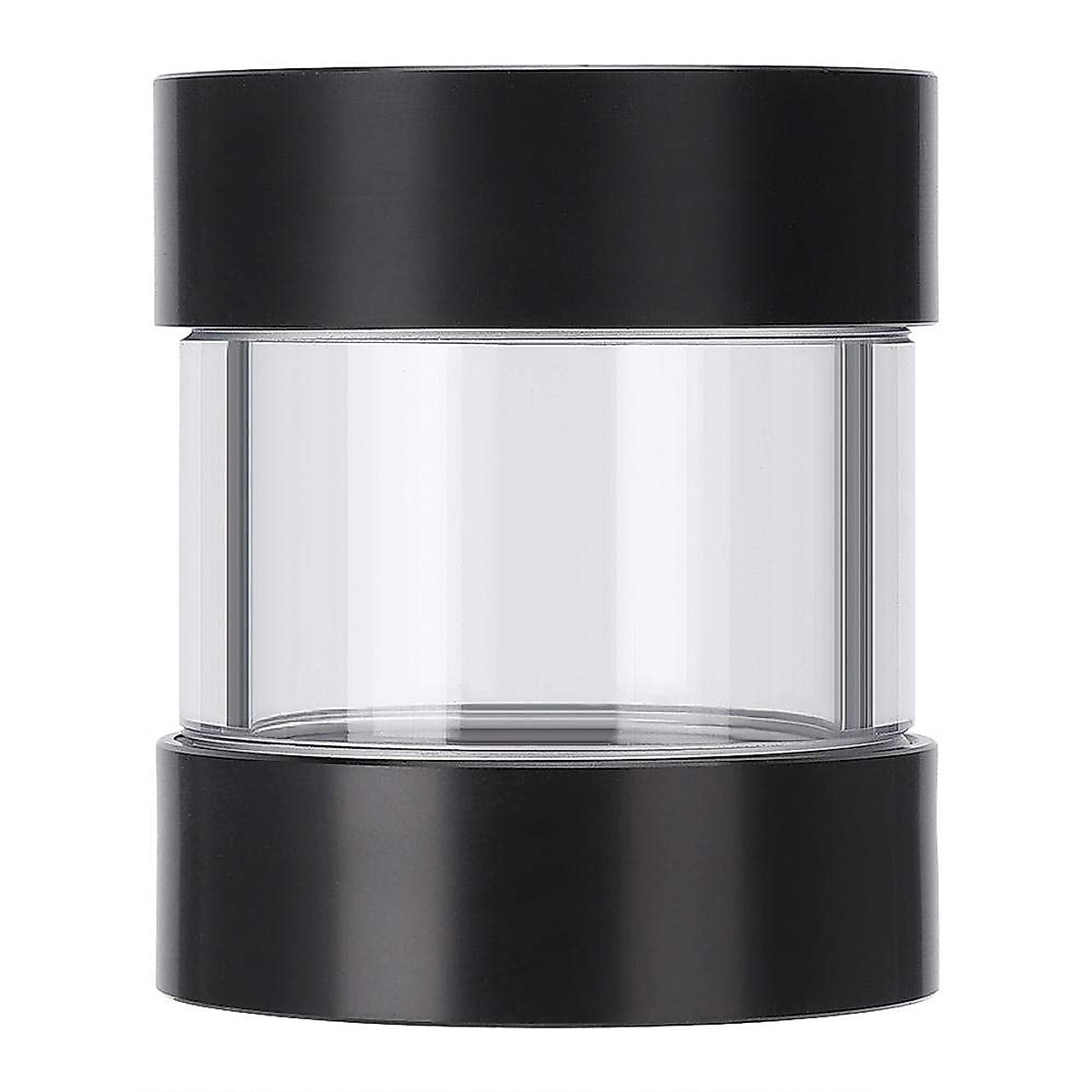 3 Holes Cylindrical Computer Water CoolingTank,YSX-6PC 50mm OD Water Cooling Cylinder Water Cooled Reservoir Water Cooling Radiator with G1/4 Thread Holes for Computer Desktop