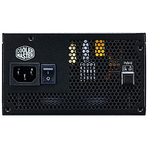 Cooler Master V750 Gold V2 Full Modular,750W, 80+ Gold Efficiency, Semi-fanless Operation, 16AWG PCIe high-Efficiency Cables, 10 Year Warranty