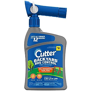 Cutter HG-61067 32 oz Backyard Bug Control Spray - Quantity 3