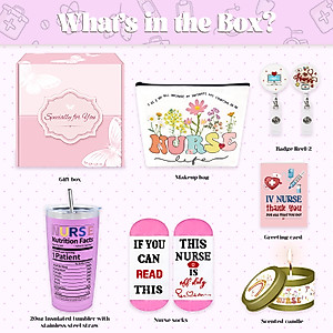 Nurse Gifts for Women, 7 Pcs Nurse Practitioner for Women, Cool Week Gifts for Nurses Female, Nursing Student, Preceptor, Nurse Appreciation Gift for Retirement, Graduation, Nurses Day