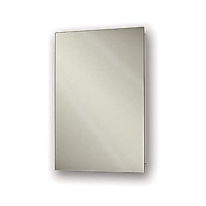 Jensen 807P24WH Specialty Perfect Square Single-Door Recessed Medicine Cabinet