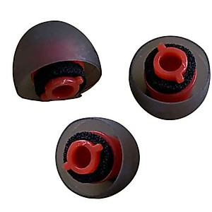ALXCD in-Ear Eartips Compatible with Plantronics Voyager 5200 Legend, S/M/L Sizes Noise-Isolation in-Ear Soft Silicone Eartips Headset in Ear Tips Compatible with PLT Voyager 5200 Legend S M L