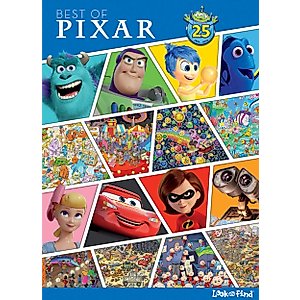 Best of Pixar Look and Find Activity Book - Includes Toy Story, Cars, and More! - PI Kids