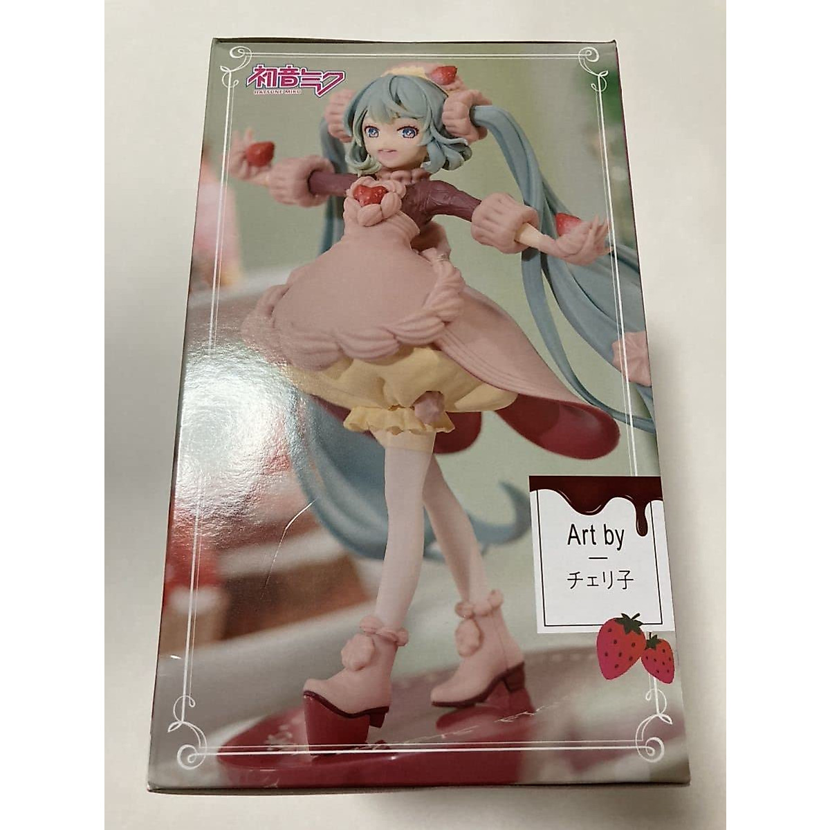 Hatsune Miku Sweet Sweets Series Figure, Strawberry Chocolate Short, 1 Type, Prize, (00830003)