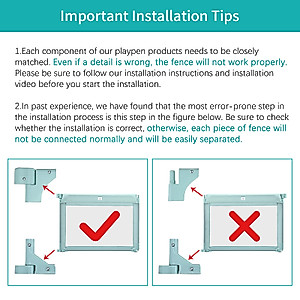 Doradotey Baby Playpen, Shape Adjustable Large & Small Baby Playard for Babies and Toddlers, Foldable Playpen Baby Fence Indoors Play Center Yards, Breathable Mesh Anti-Fall Play Pens(71x79 Deep Grey)
