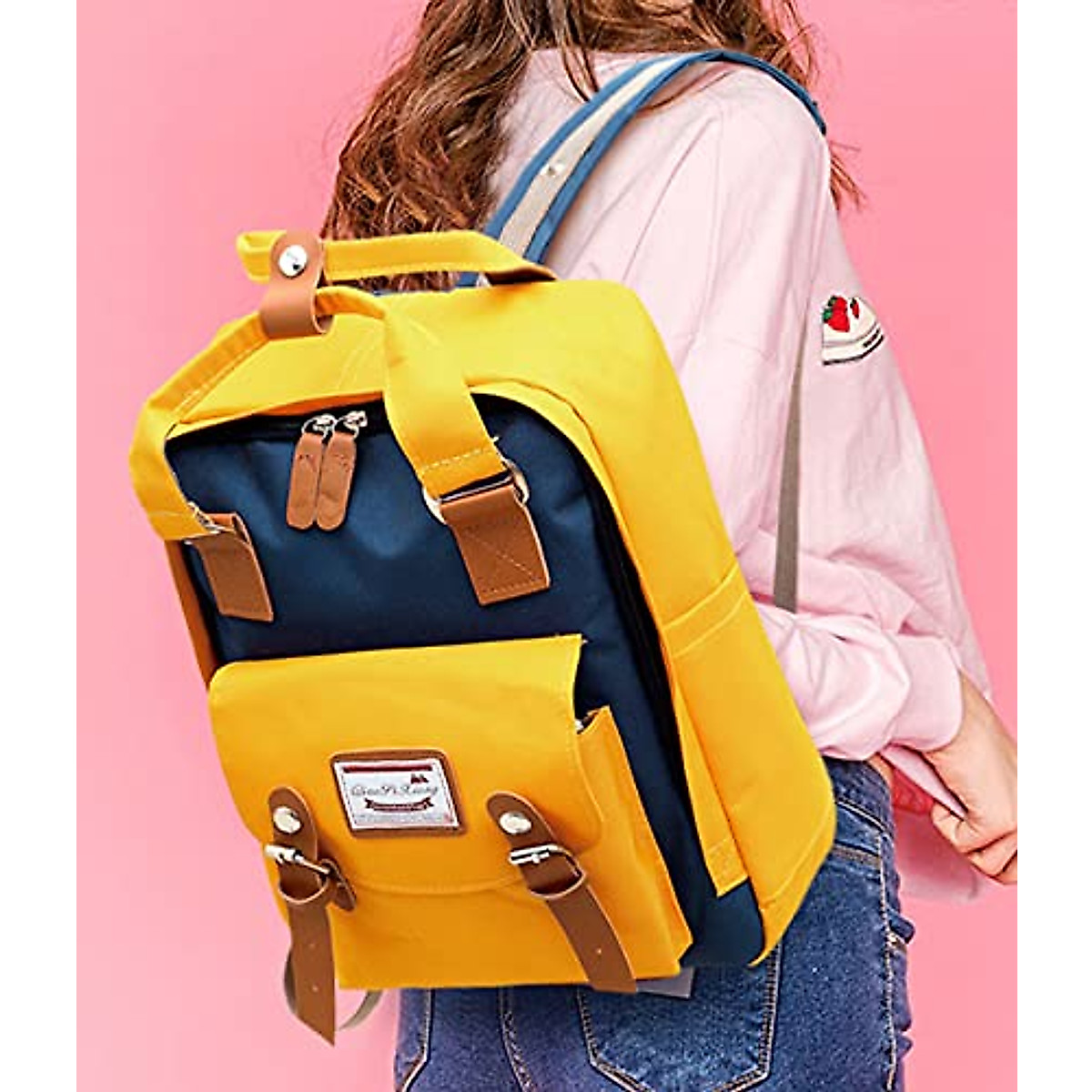 Hopecn Anti-Theft Backpack Convertible Backpack Purse Tote Bag for Women Laptop Backpack Travel Casual Daypack with USB Port