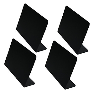 Ciieeo 4pcs Mini Blackboard Easel Wedding Party Chalkboard Double Sided Chalkboard Wedding Display Blackboard Mini Chalkboard Acrylic Blackboard Writing Board Small Blackboard Household