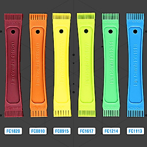puxyblue FCR6 Fin Comb Tool Set For AC Fin Comb Straighten Evaporator Condensor