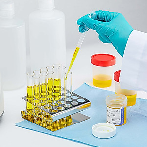 Globe Scientific 138080 LDPE General Purpose Transfer Pipet, Non-Sterile, Standard, 155mm Length, 7.0mL Capacity, Natural, 500 Count (Pack of 10)