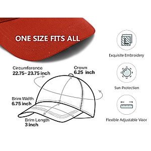 DISHIXIAO Make America Great Again Adjustable Baseball Caps, Unisex Snapback Sports Hat